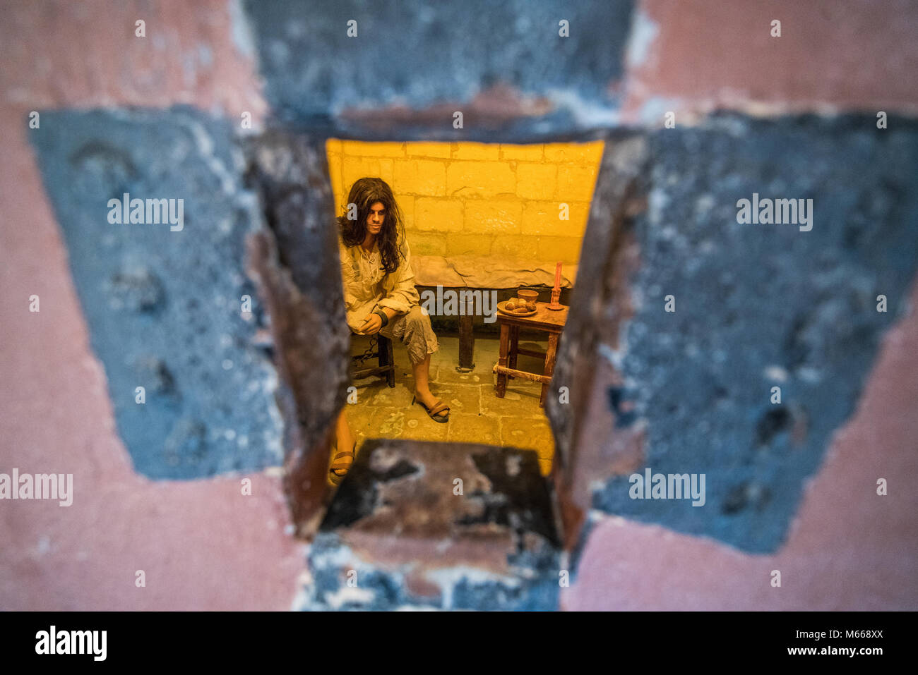 Old prison, Victoria, Gozo, Malta, Europe Stock Photo - Alamy