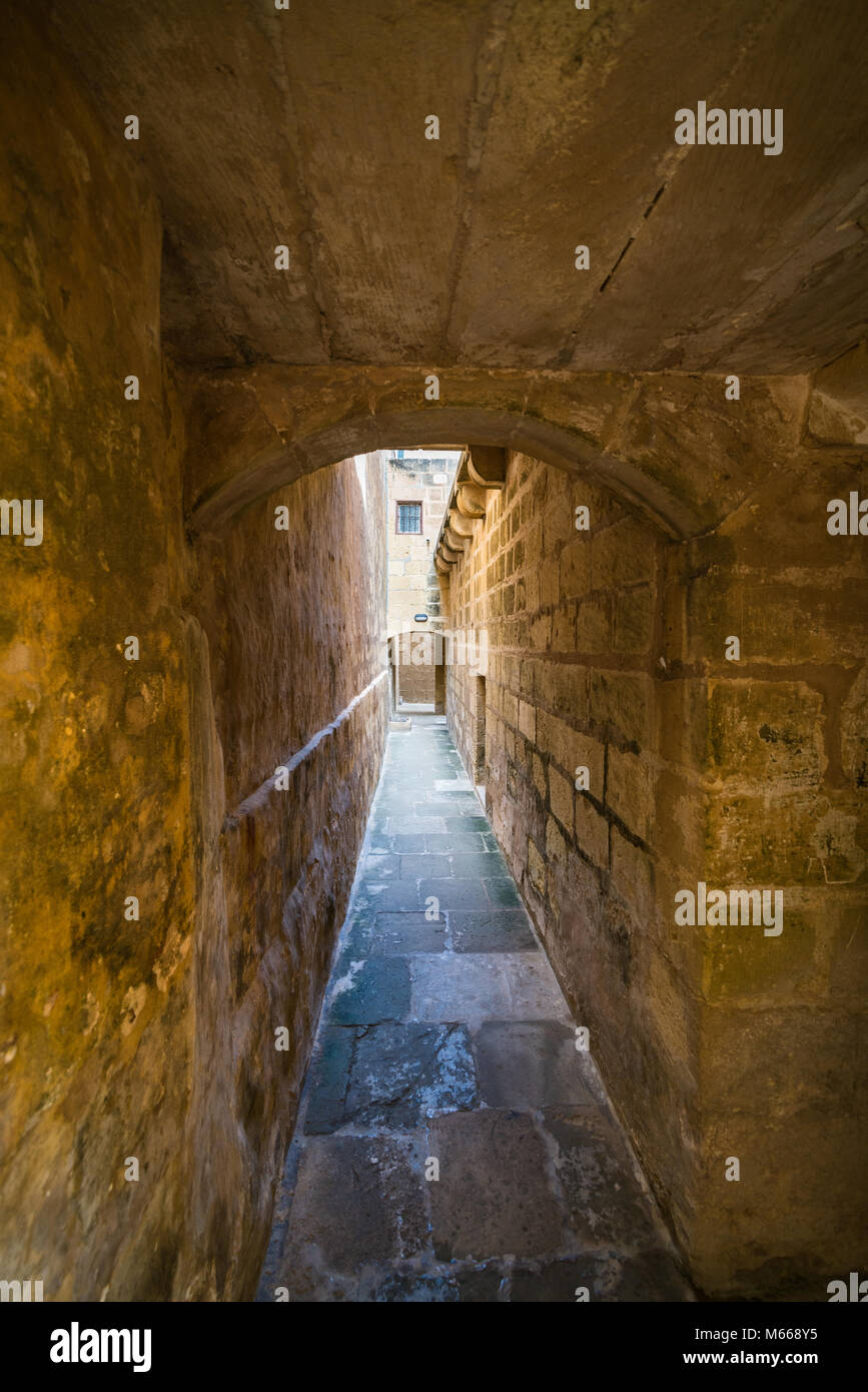 Old prison, Victoria, Gozo, Malta, Europe Stock Photo - Alamy