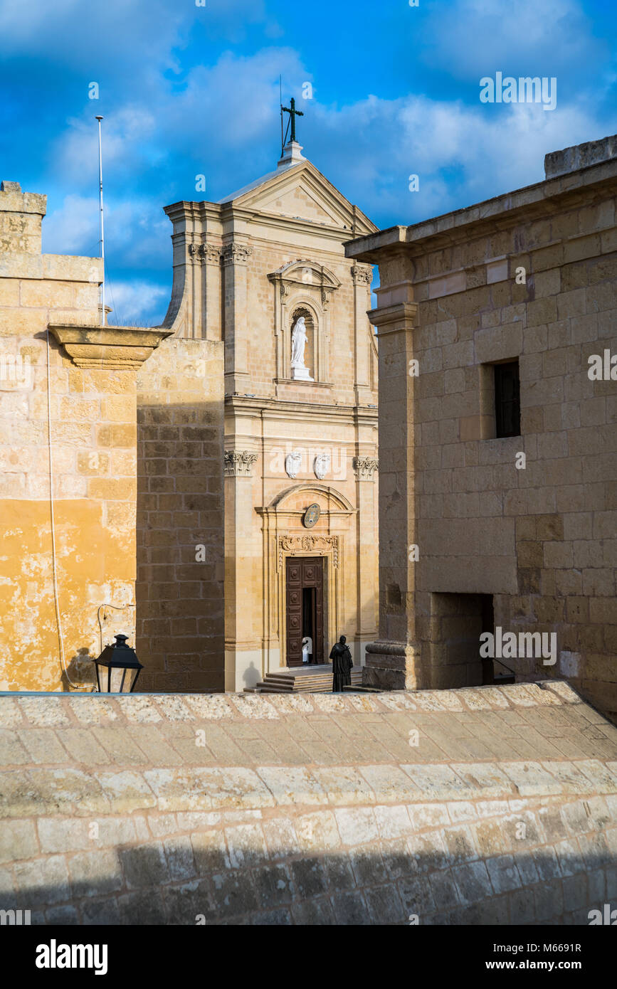 Gozo Cathedral, Gozo, Malta, Europe Stock Photo - Alamy