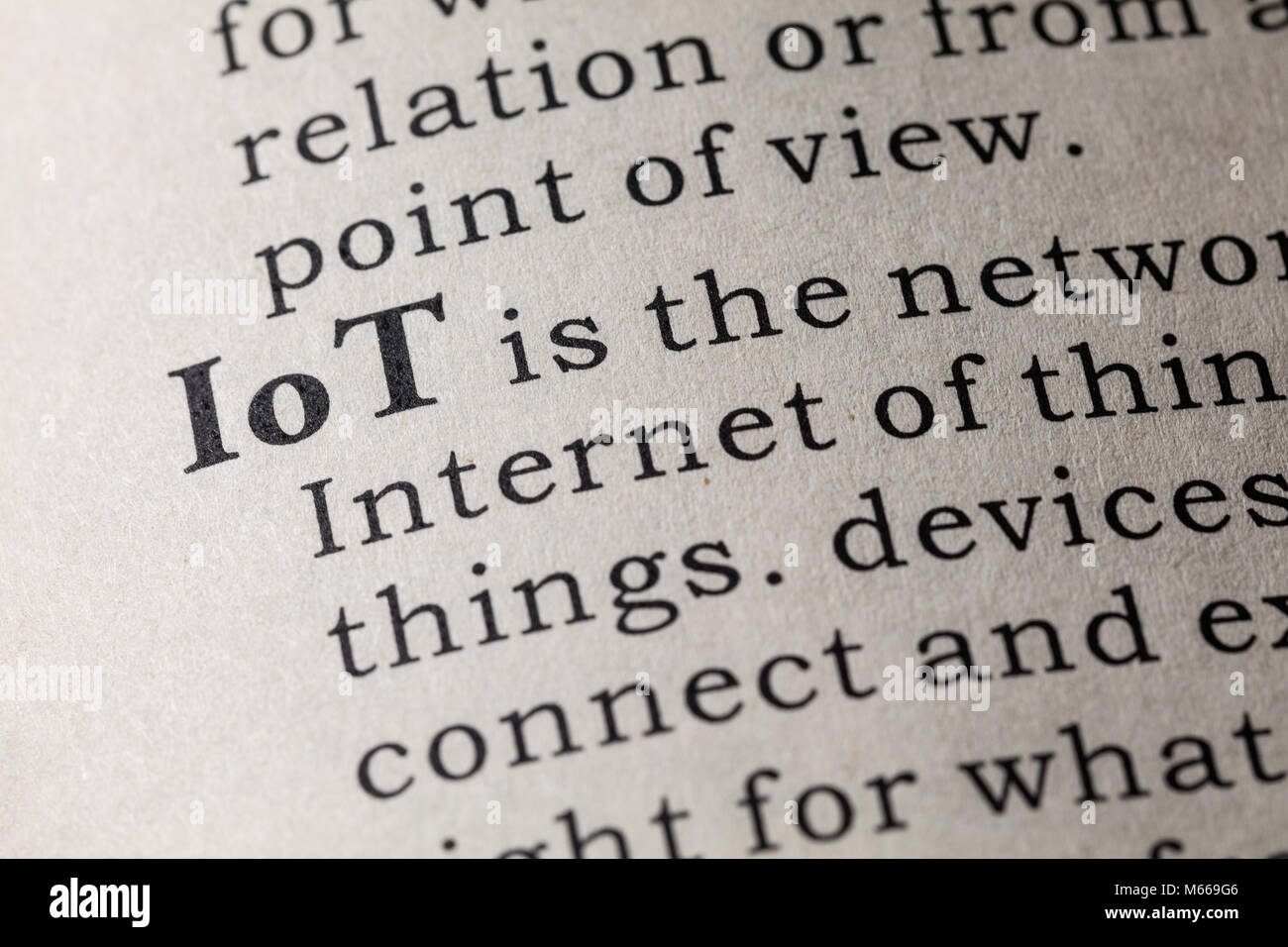 Fake Dictionary, Dictionary definition of the word IoT, Internet of ...