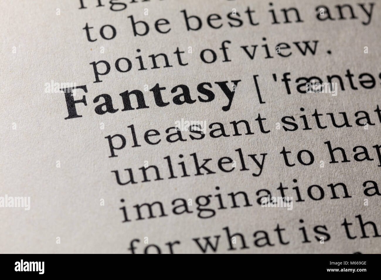 Fake Dictionary, Dictionary definition of the word fantasy. including ...