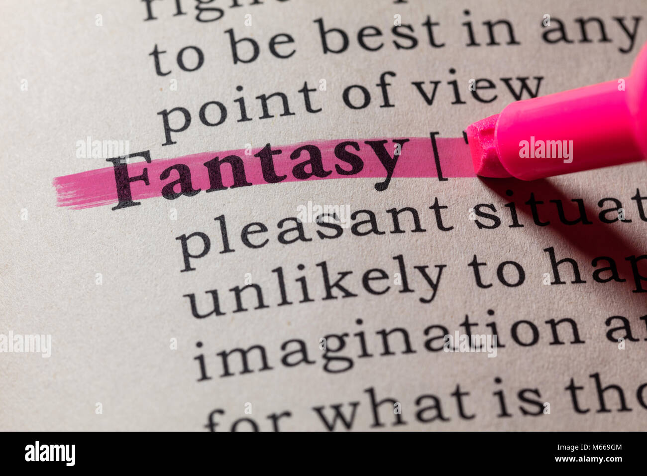 Fake Dictionary, Dictionary definition of the word fantasy. including ...