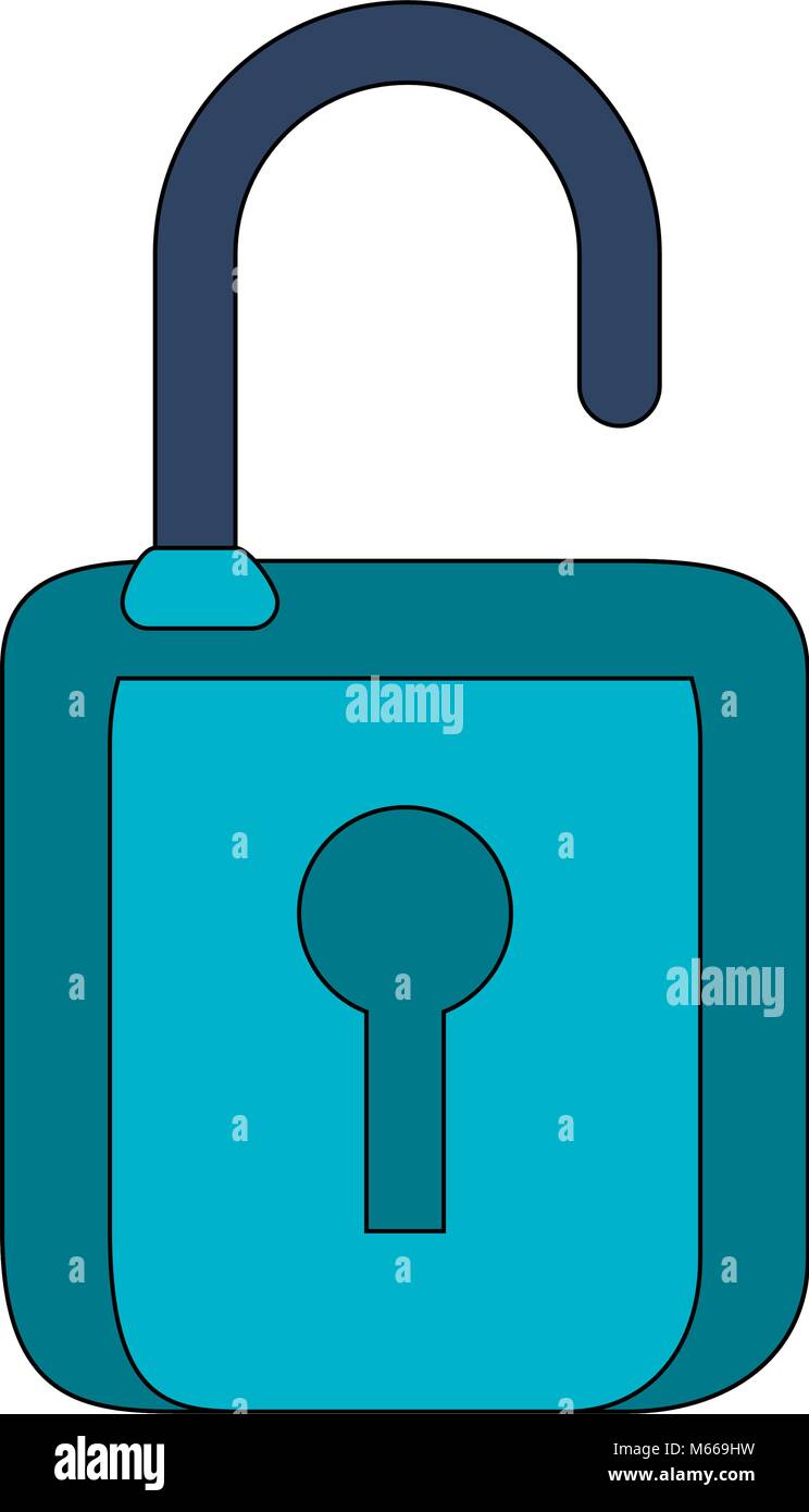 Padlock security symbol Stock Vector Image & Art - Alamy
