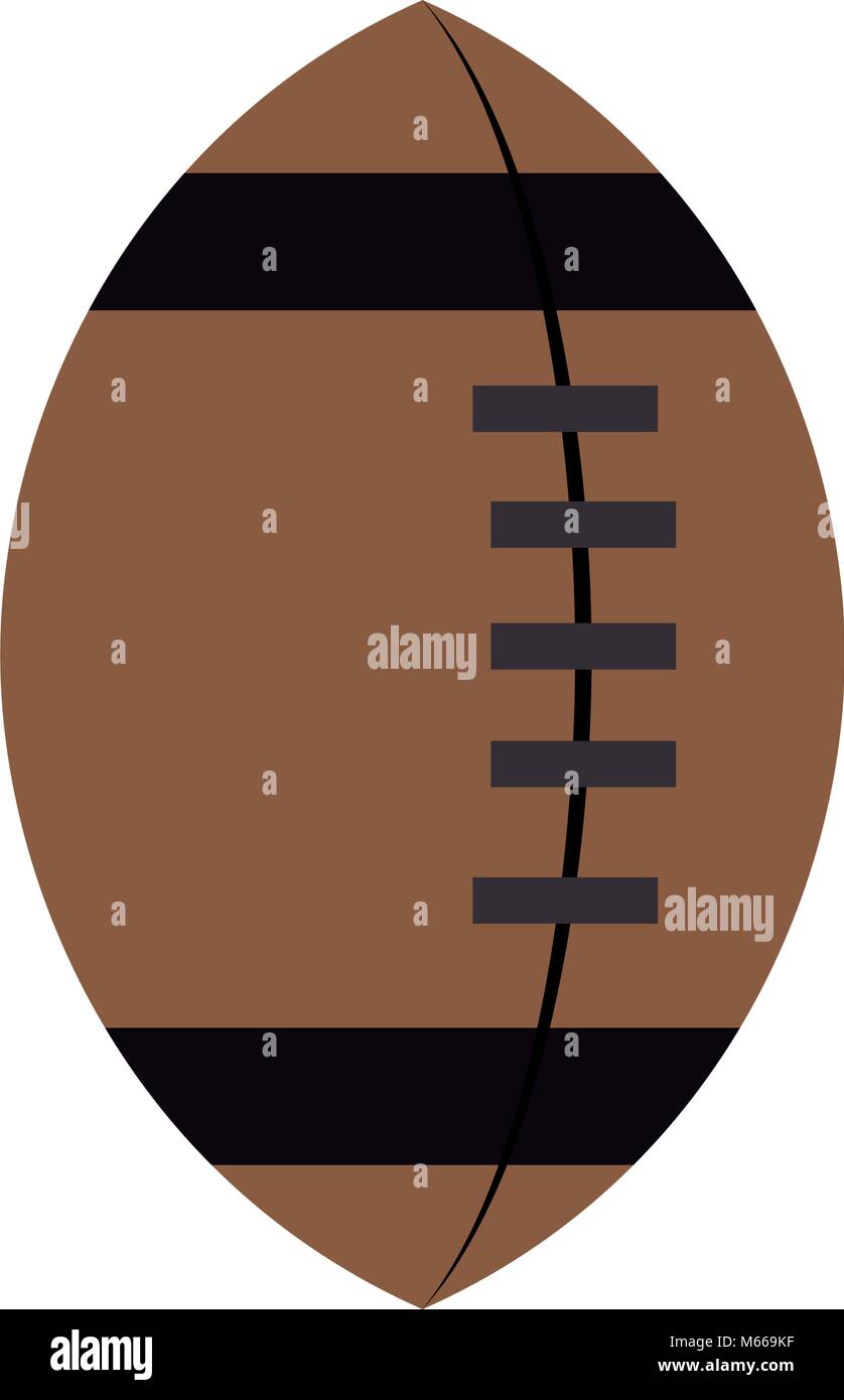 American football ball symbol Stock Vector Image & Art - Alamy