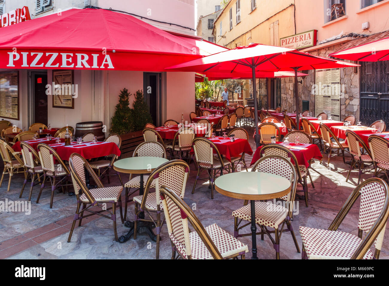 Corsica outside tables hi-res stock photography and images - Alamy