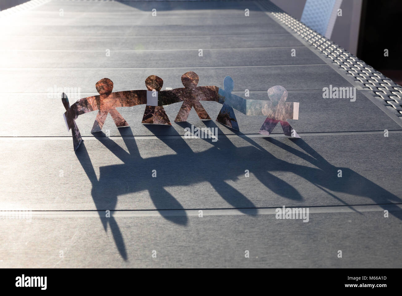 turn around of paper figure backround,wallpaper Stock Photo - Alamy