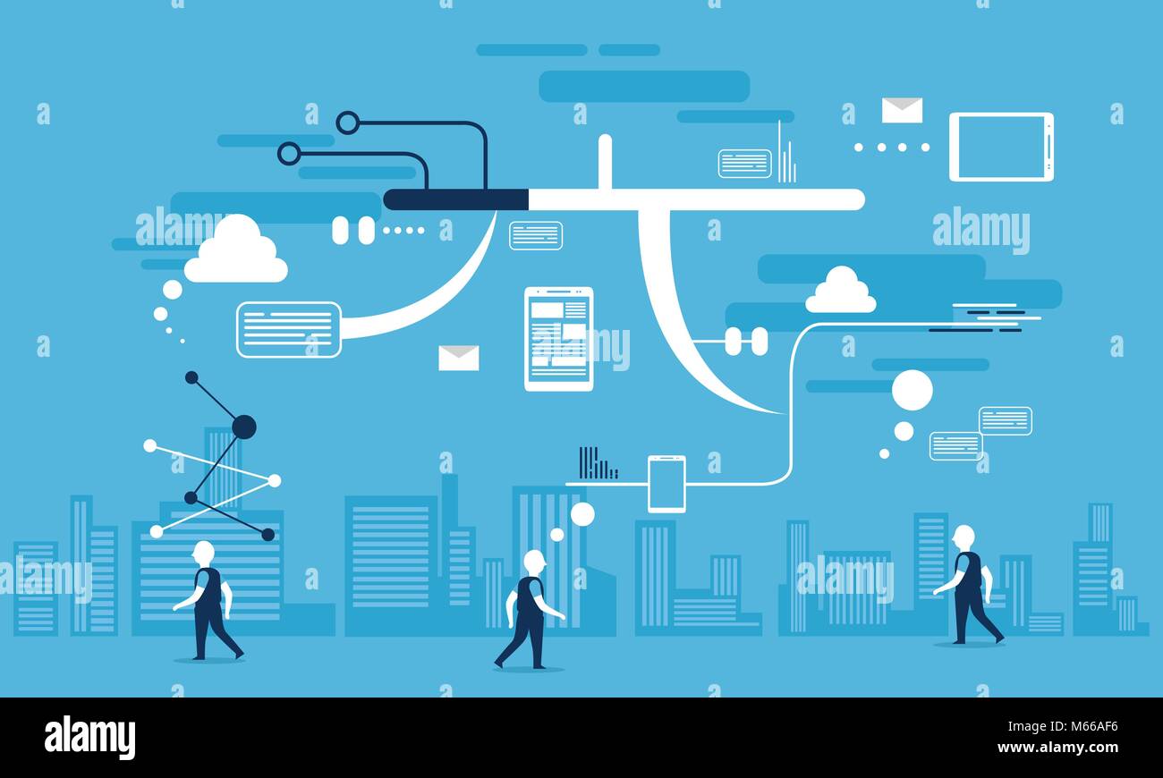 The code of life flat background Stock Vector Image & Art - Alamy