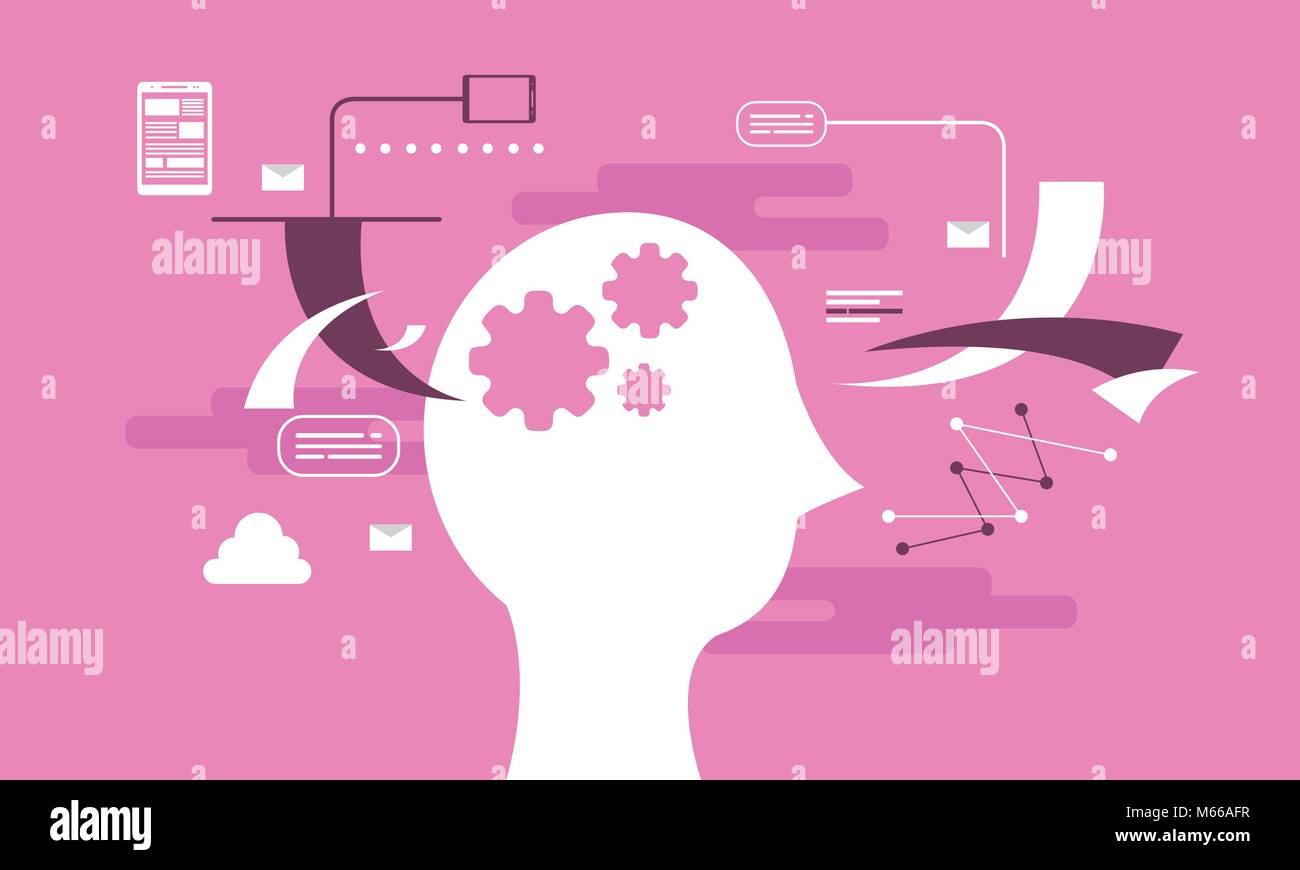 The Contemporary Business System background Stock Vector Image & Art ...