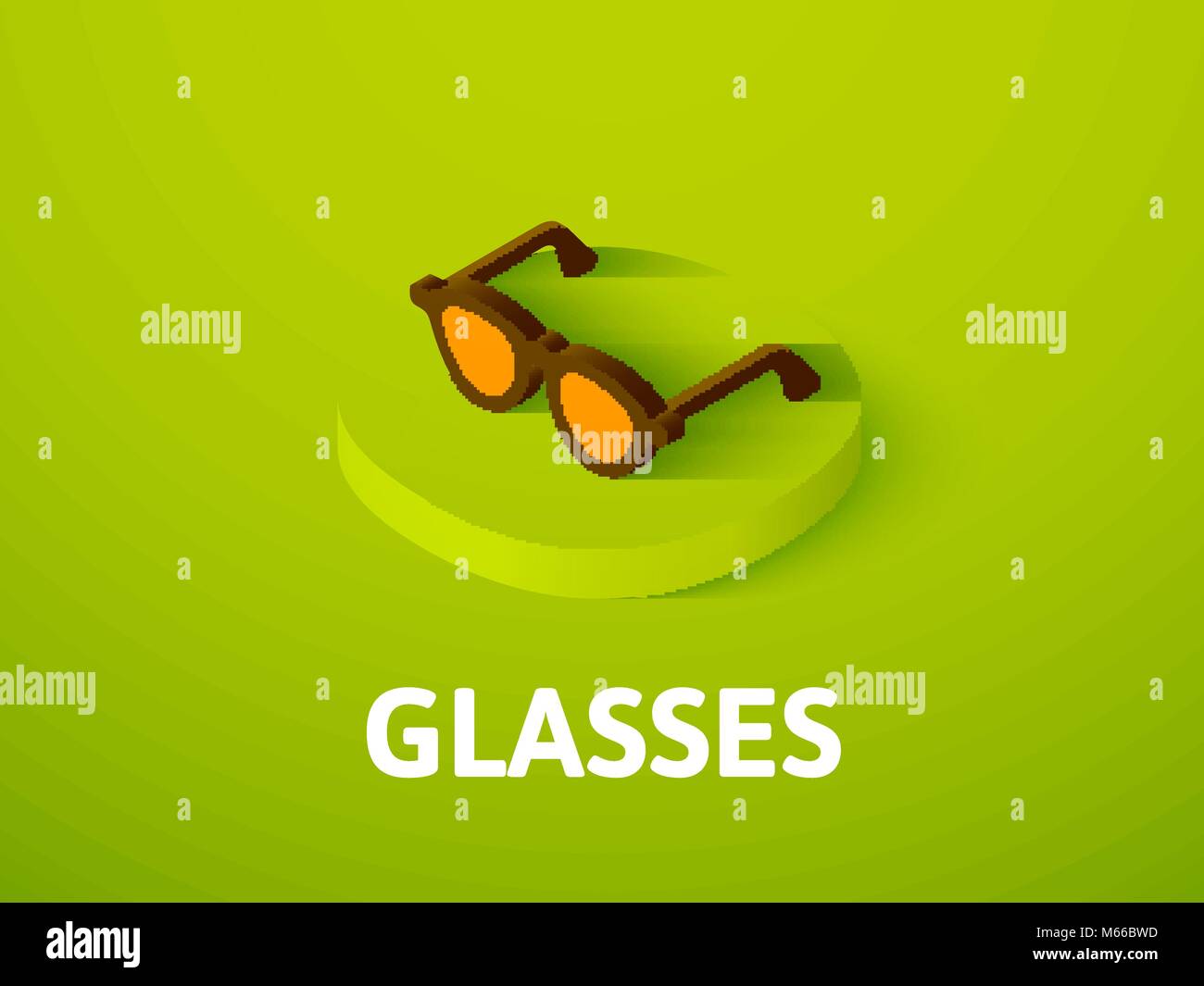 Stylish sun glasses on Stock Vector Images - Alamy