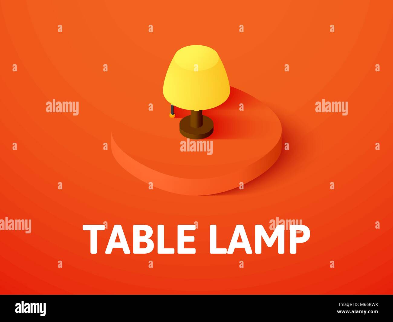Electric light on table Stock Vector Images - Alamy