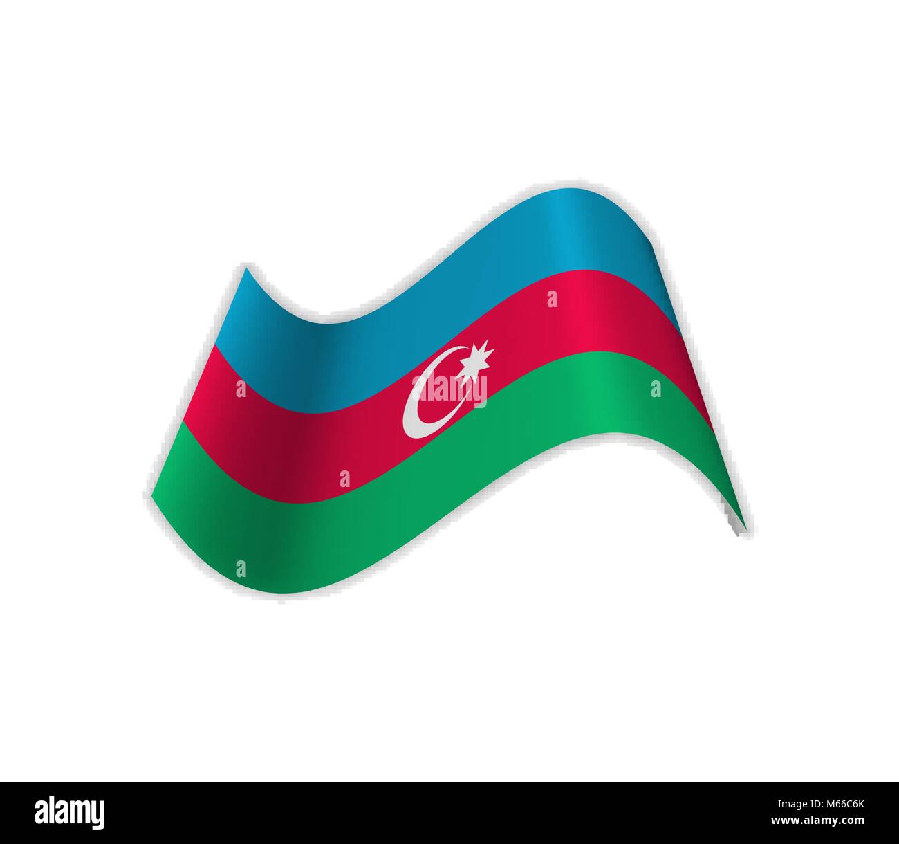 Azerbaijan official flag Stock Vector Images - Alamy