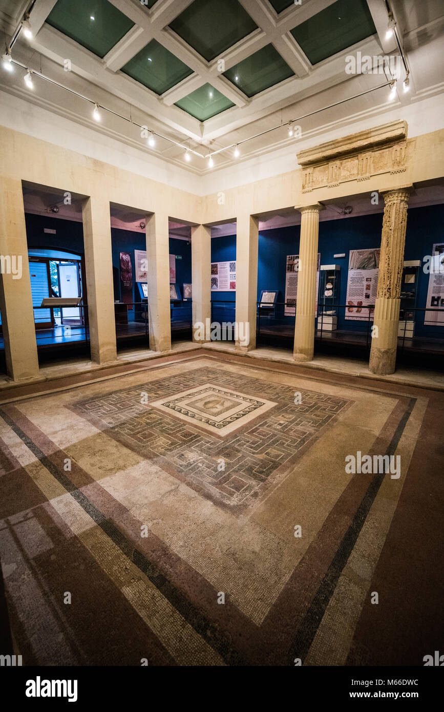 Domus Romana (Roman Villa), Rabat, Malta Stock Photo - Alamy