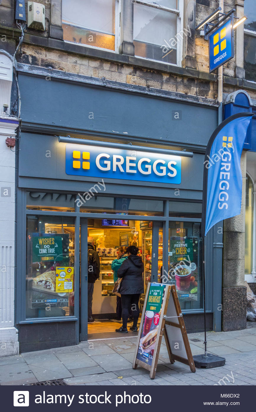 Greggs Food Shop High Resolution Stock Photography and Images - Alamy