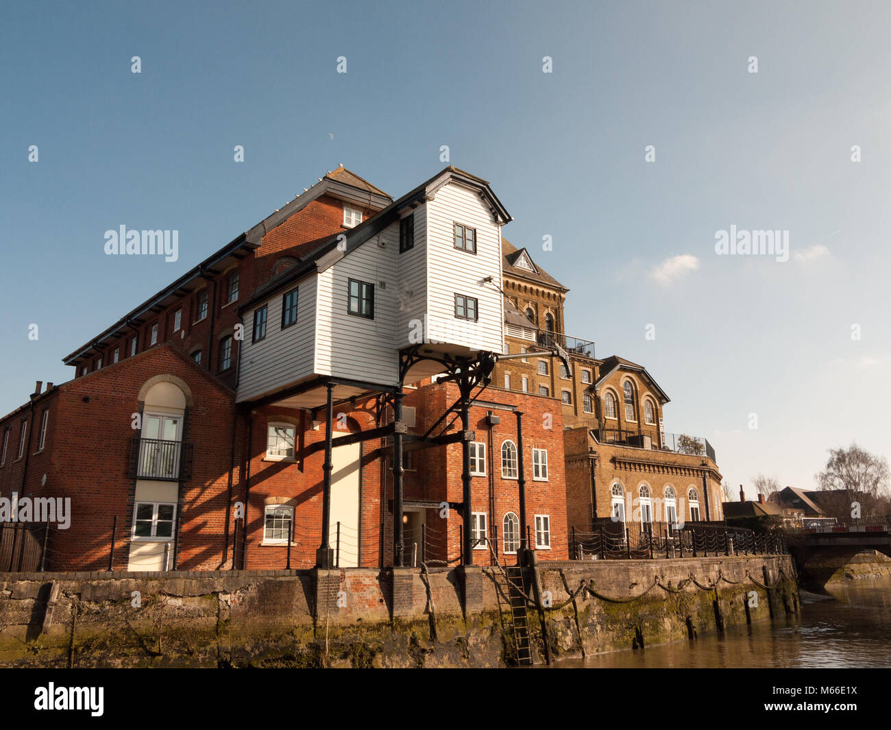 colchester old water mill large house estate famous architecture; essex ...