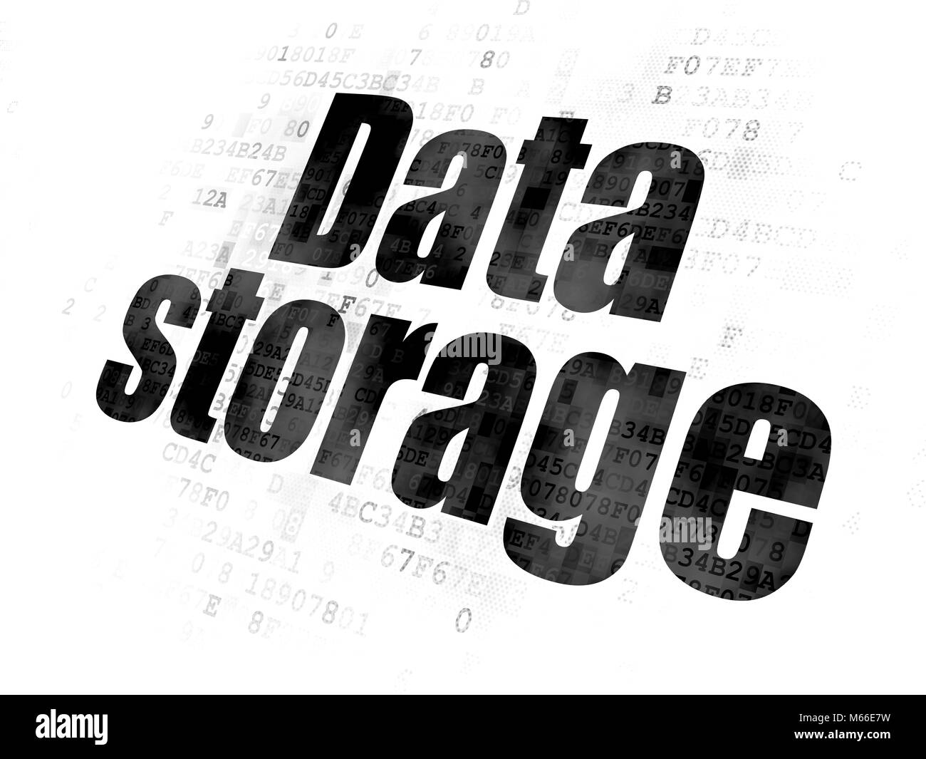Information concept: Data Storage on Digital background Stock Photo - Alamy