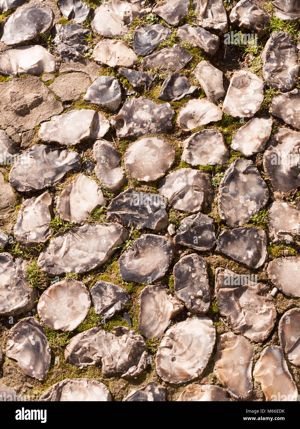 close up background texture of cobble stone pavement special unique ...