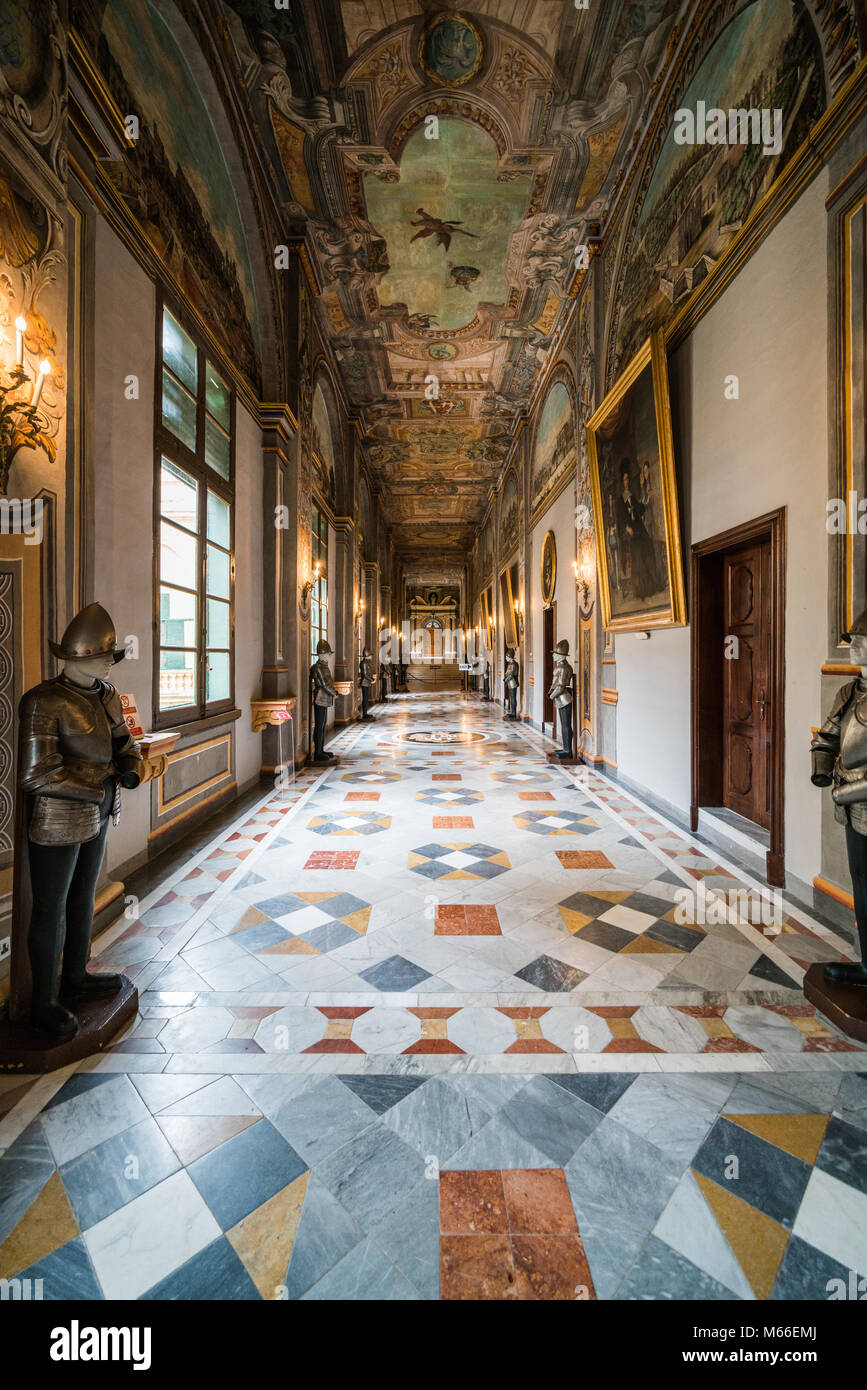 Medieval corridor grand masters palace hi-res stock photography and ...