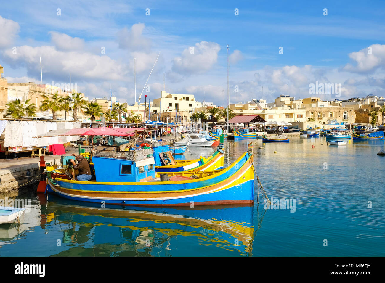 Luzzu fishing hi-res stock photography and images - Alamy