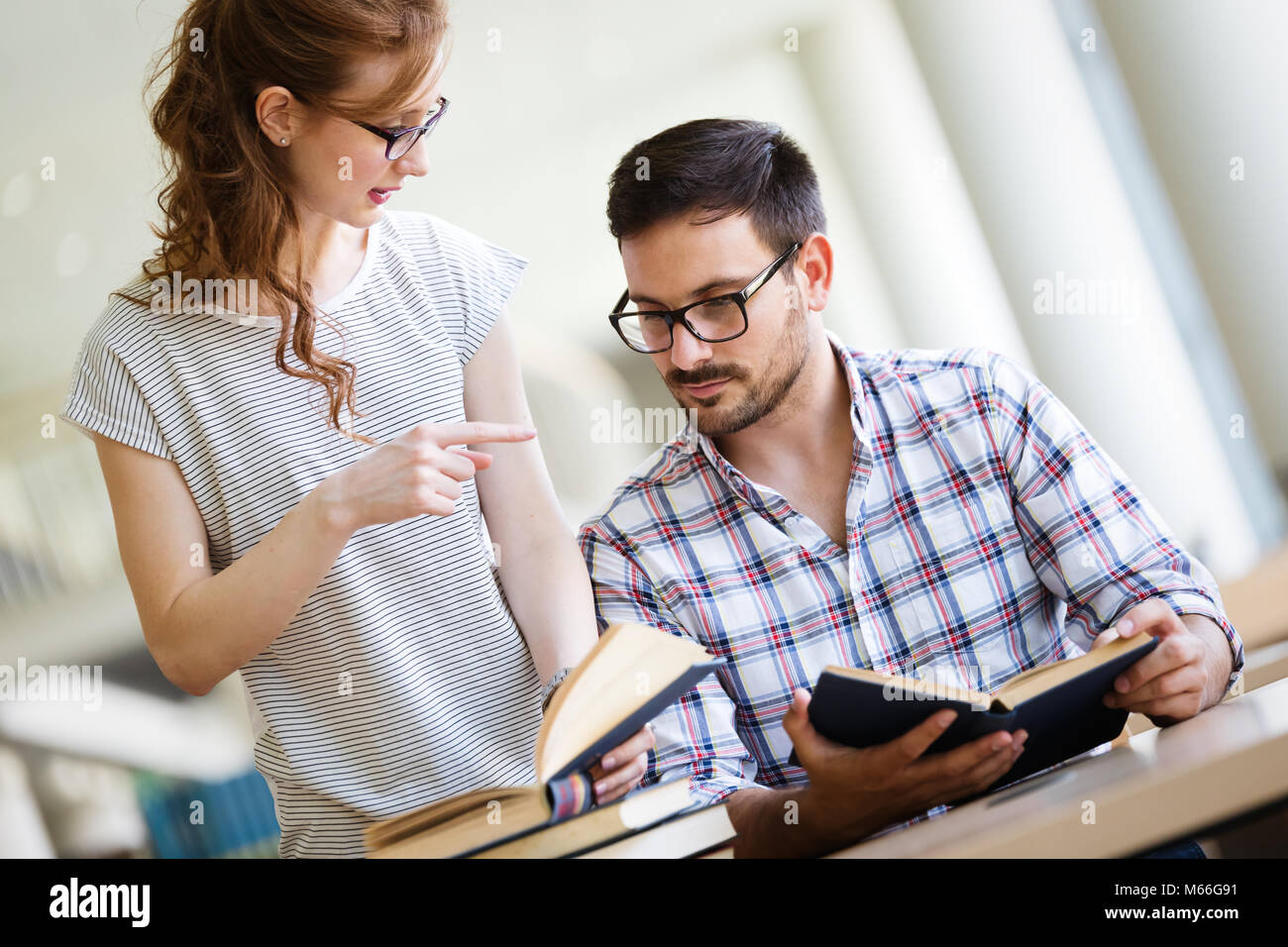 People studying together Stock Photo - Alamy
