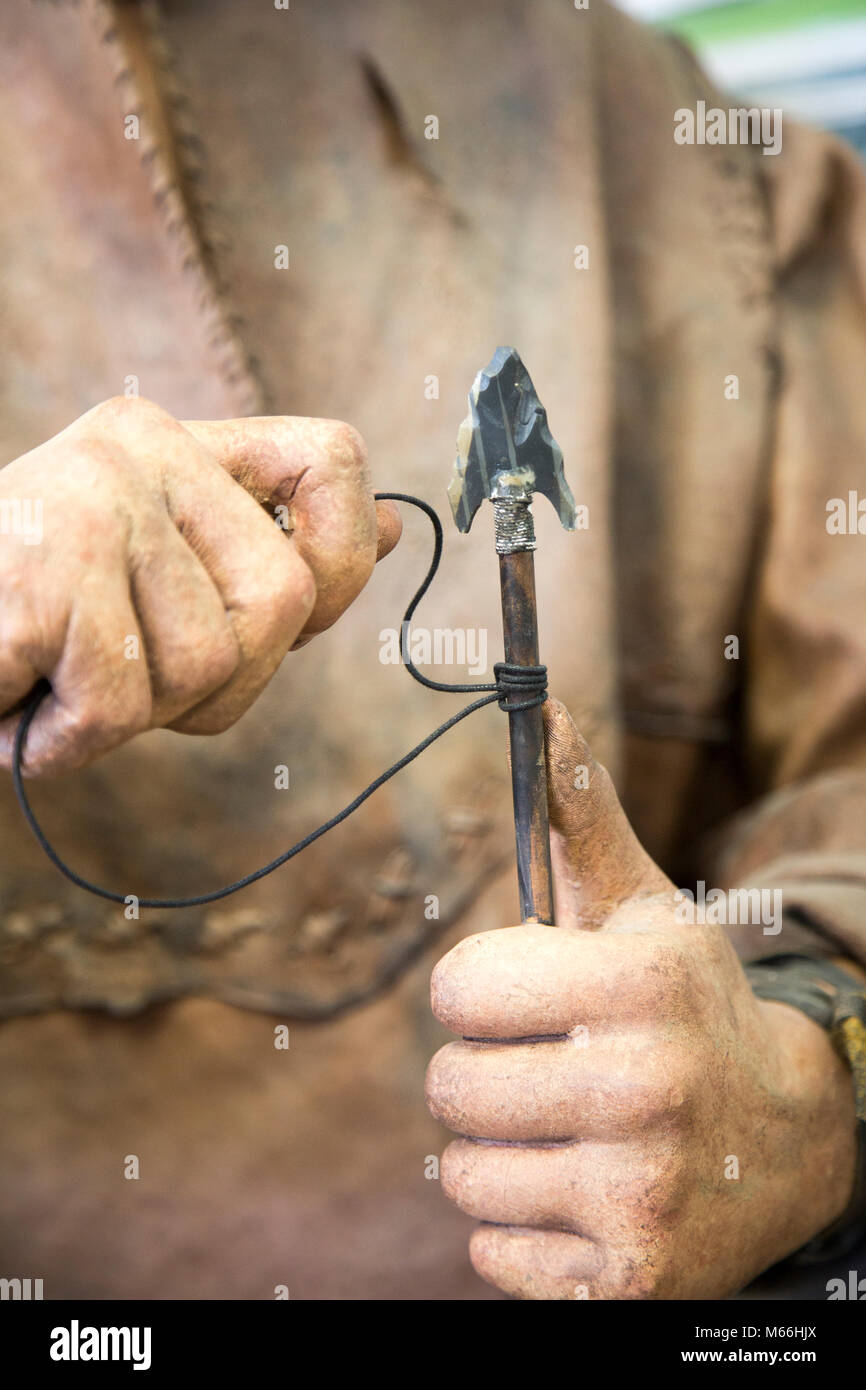 Flint Arrow Head High Resolution Stock Photography and Images - Alamy