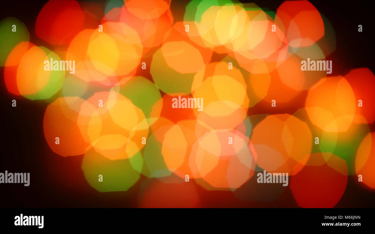 Blurred abstract pattern - circle light balls photo background Stock ...