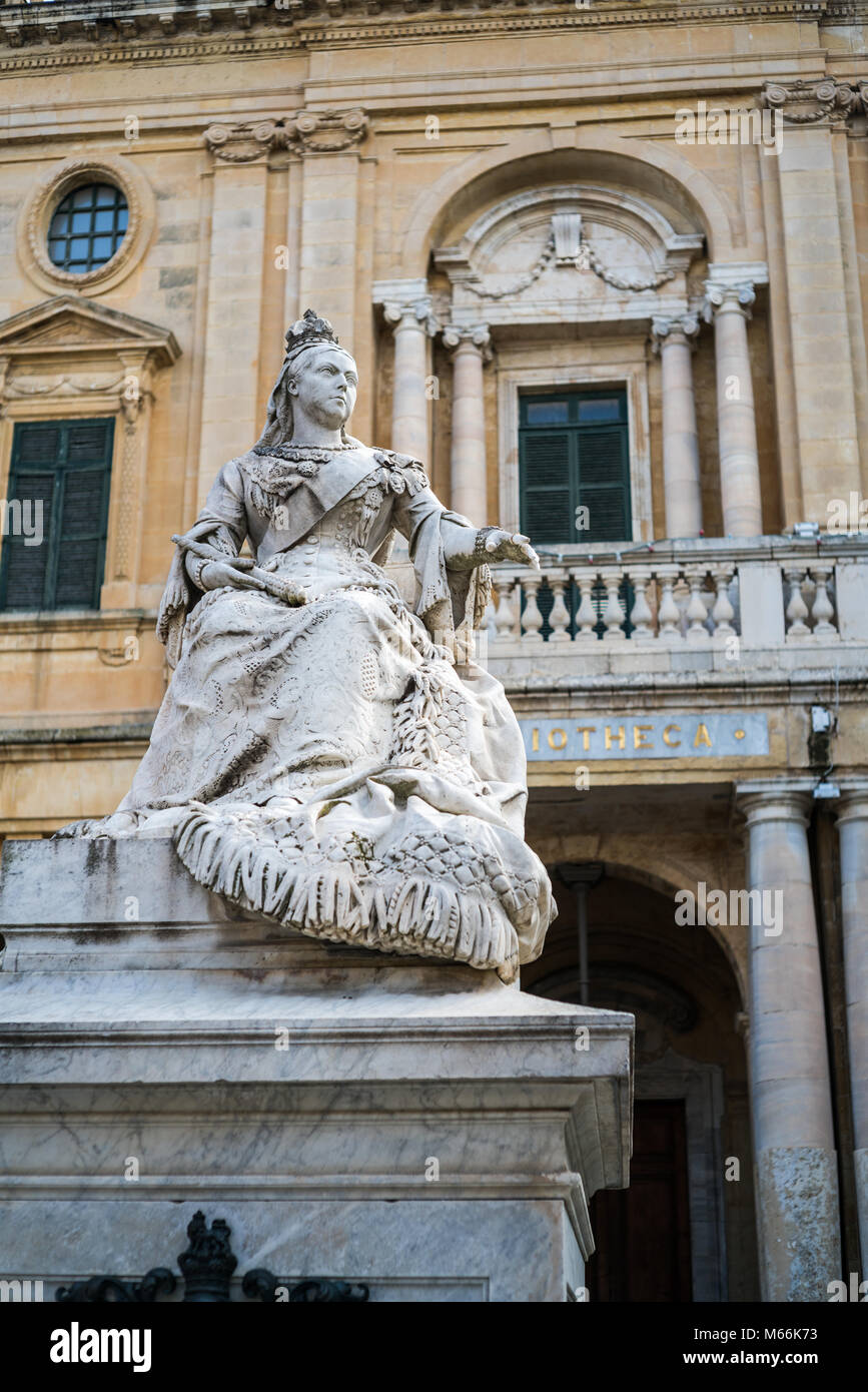 Facade national library malta hi-res stock photography and images - Alamy