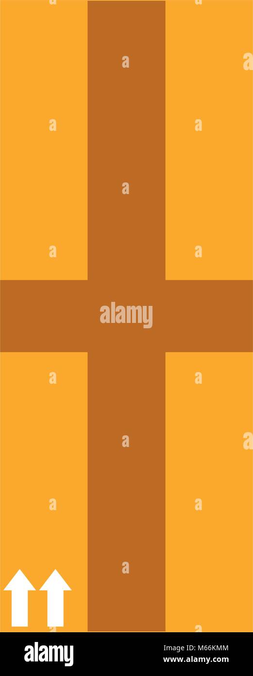 close delivery box package service Stock Vector Image & Art - Alamy