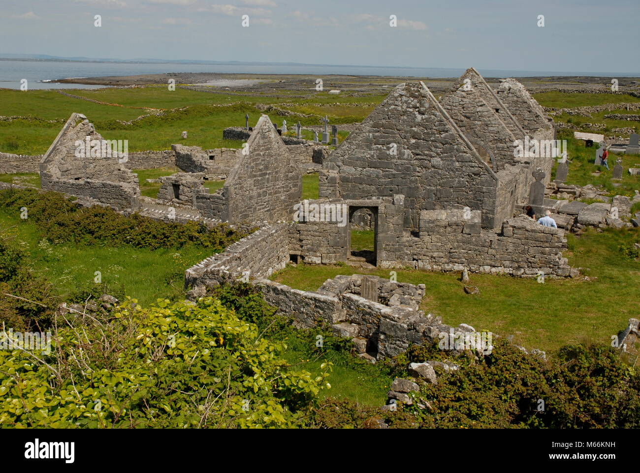 The ruins of the Seven Churches, or Dísert Bhreacáin as it is also ...