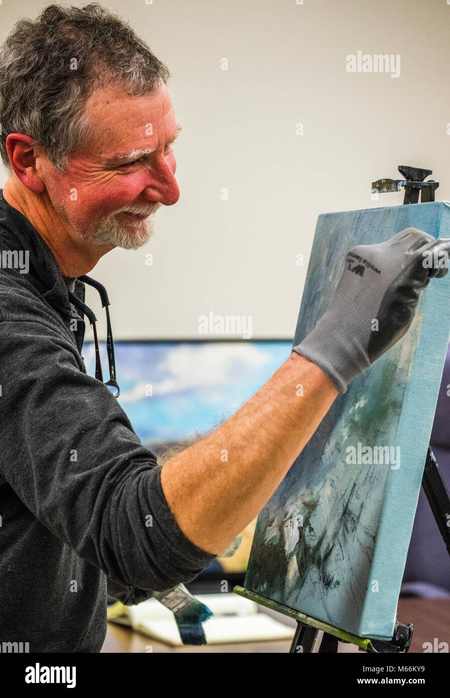 Bill Simpson Painting Avon Arts Association Avon, Connecticut, USA ...
