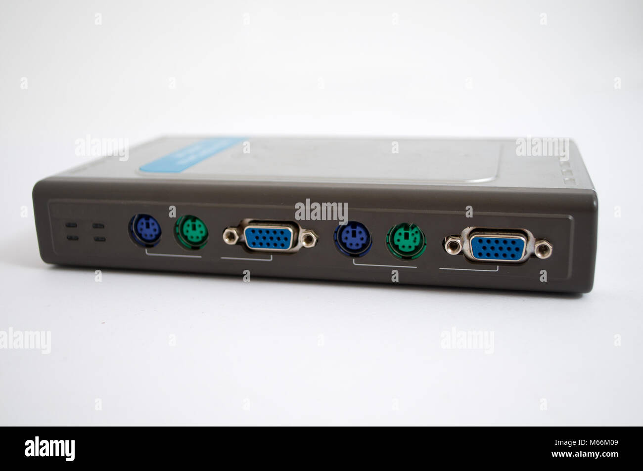 Gray modem on a white background Stock Photo - Alamy