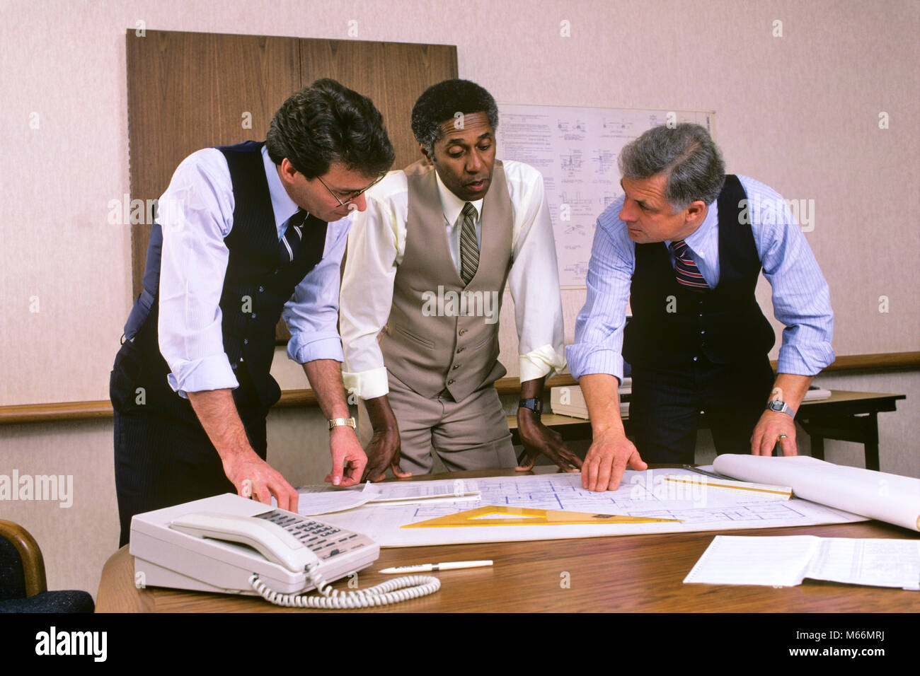 Planning 1980s hi-res stock photography and images - Alamy