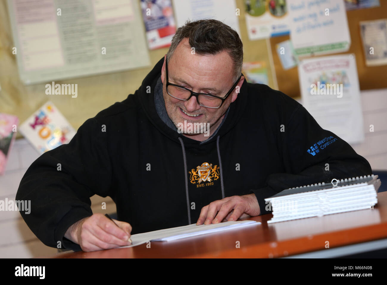 Guardian cartoonist Harry Venning, who draws Clare in the Community, is ...