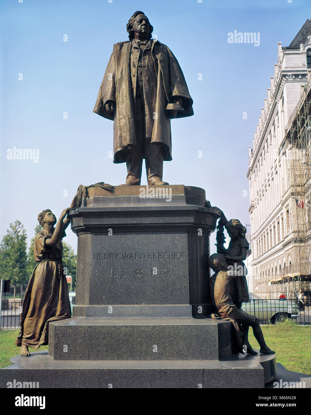 1960s STATUE OF HENRY WARD BEECHER FAMOUS CLERGYMAN AND ABOLITIONIST ...