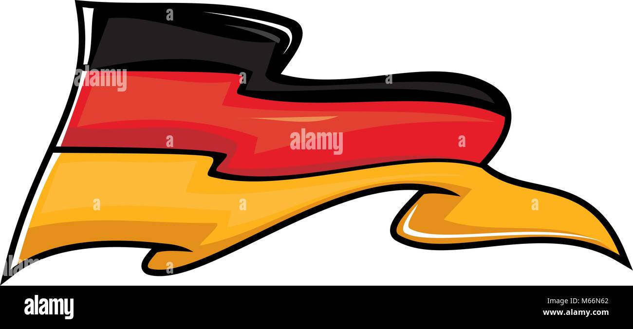 Germany flag Logo Design Template Vector Stock Vector Image & Art - Alamy