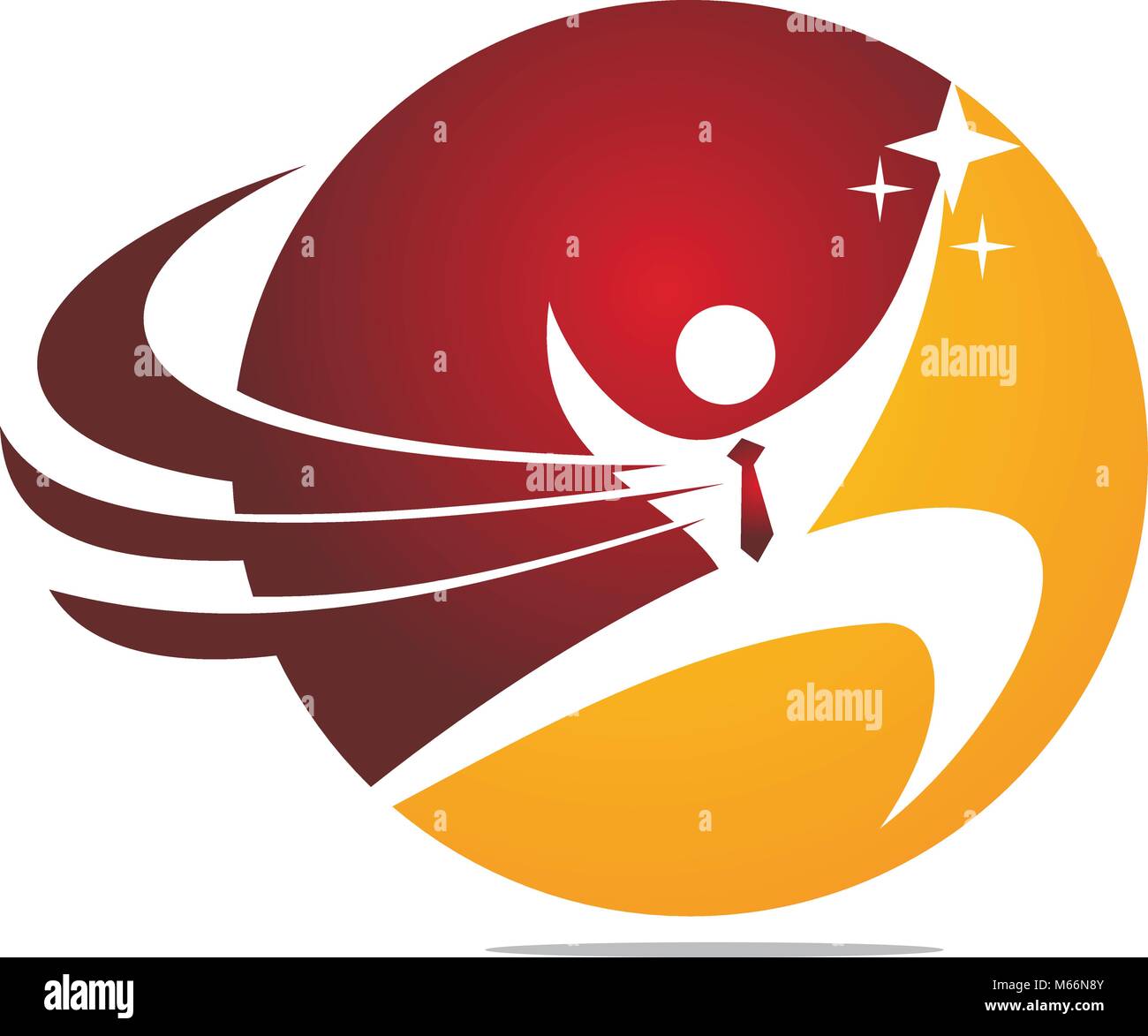 Career Coaching Logo Design Template Vector Stock Vector Image & Art ...