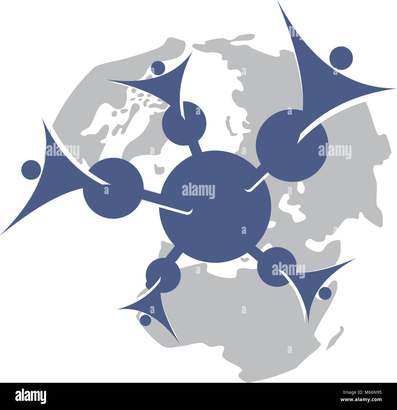 Global Community Logo Design Template Vector Stock Vector Image & Art ...