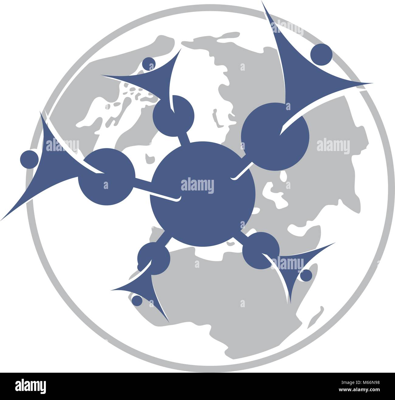 Global Community Logo Design Template Vector Stock Vector Image & Art ...