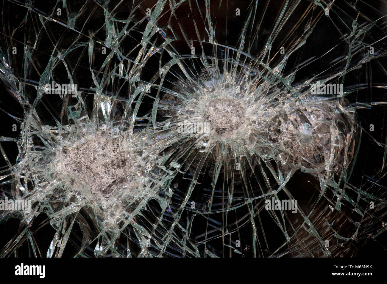 Broken glass, close up Stock Photo - Alamy