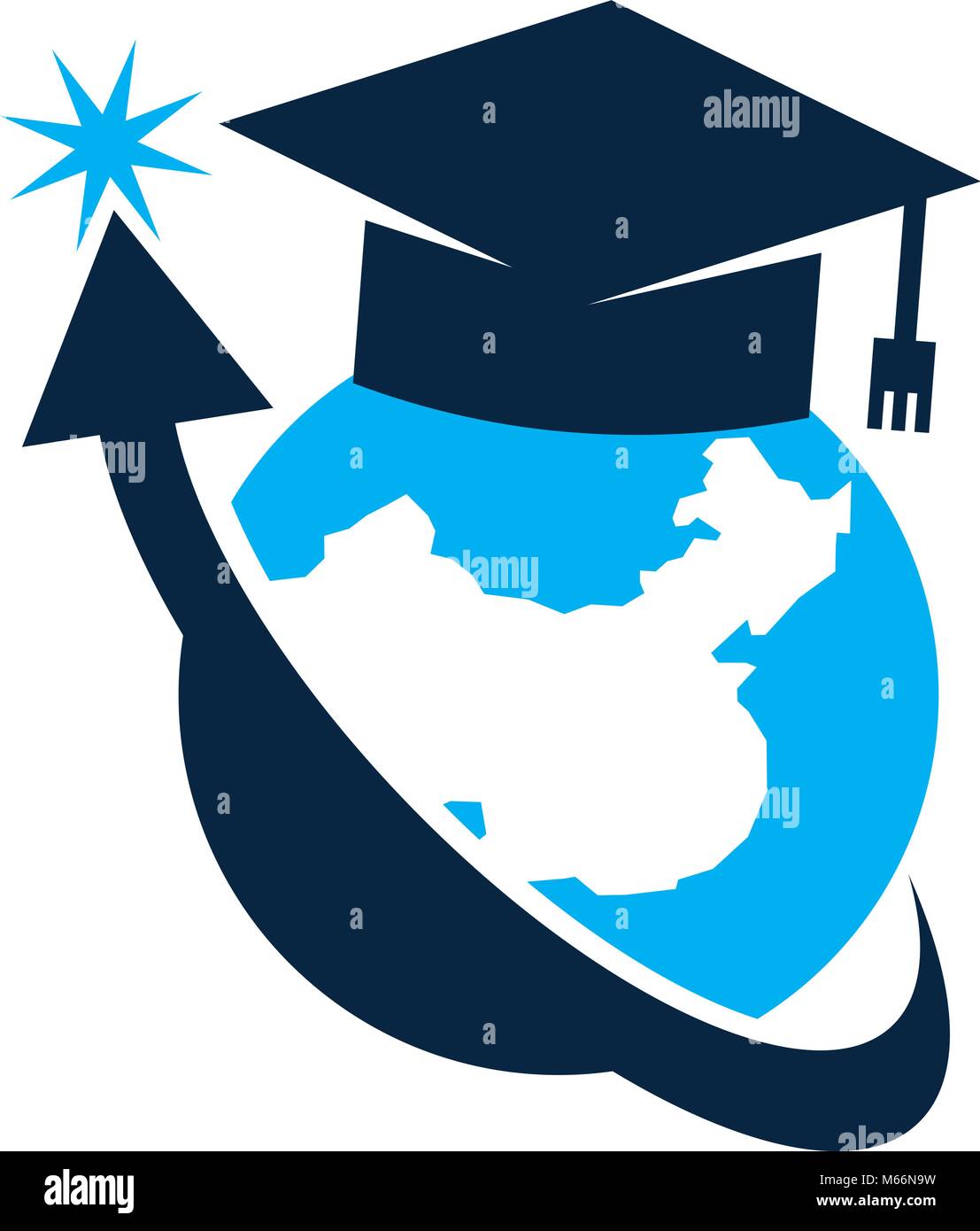 World Education Logo Design Template Vector Stock Vector Image & Art ...