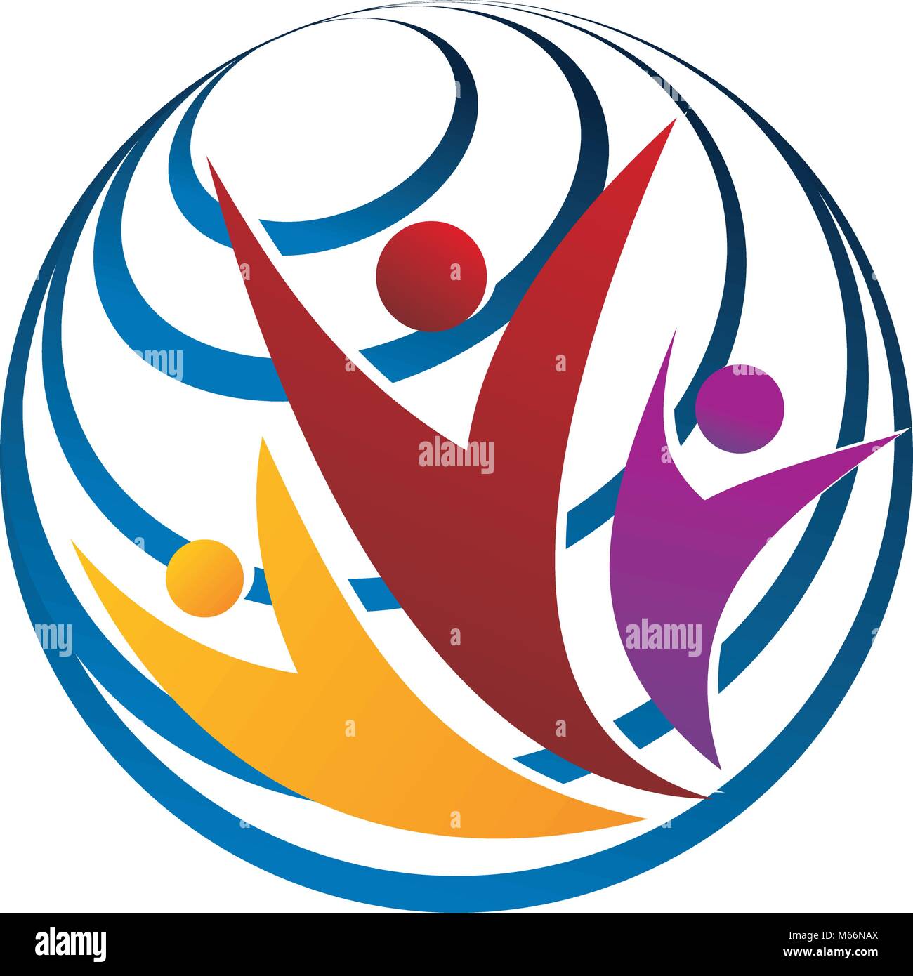 Global leadership teamwork solutions Stock Vector Images - Alamy