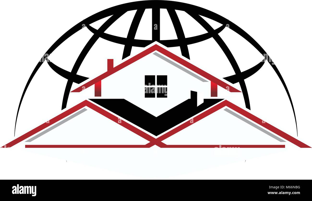 World Property Logo Design Template Vector Stock Vector Image & Art - Alamy