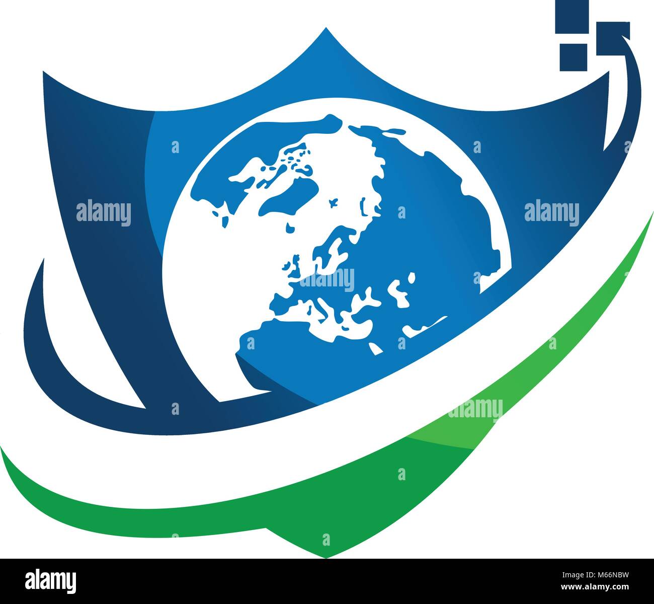 Global sphere security icon hi-res stock photography and images - Alamy