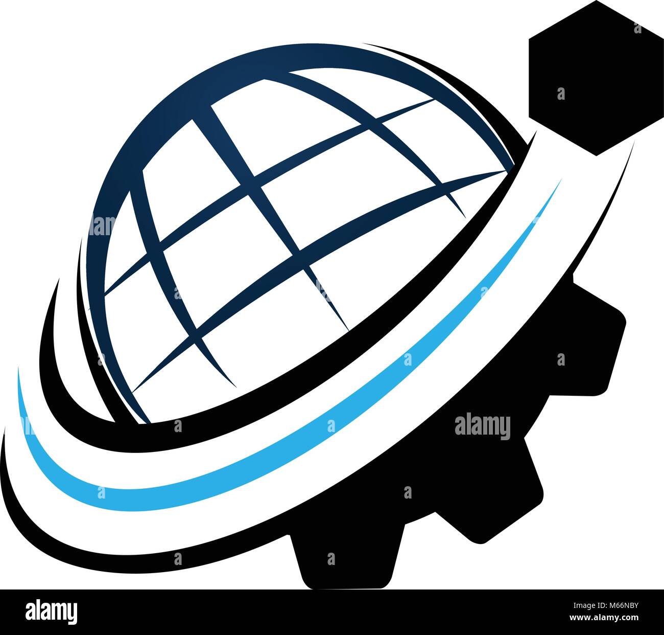 Global Shipping Logo Design Template Vector Stock Vector Image & Art ...