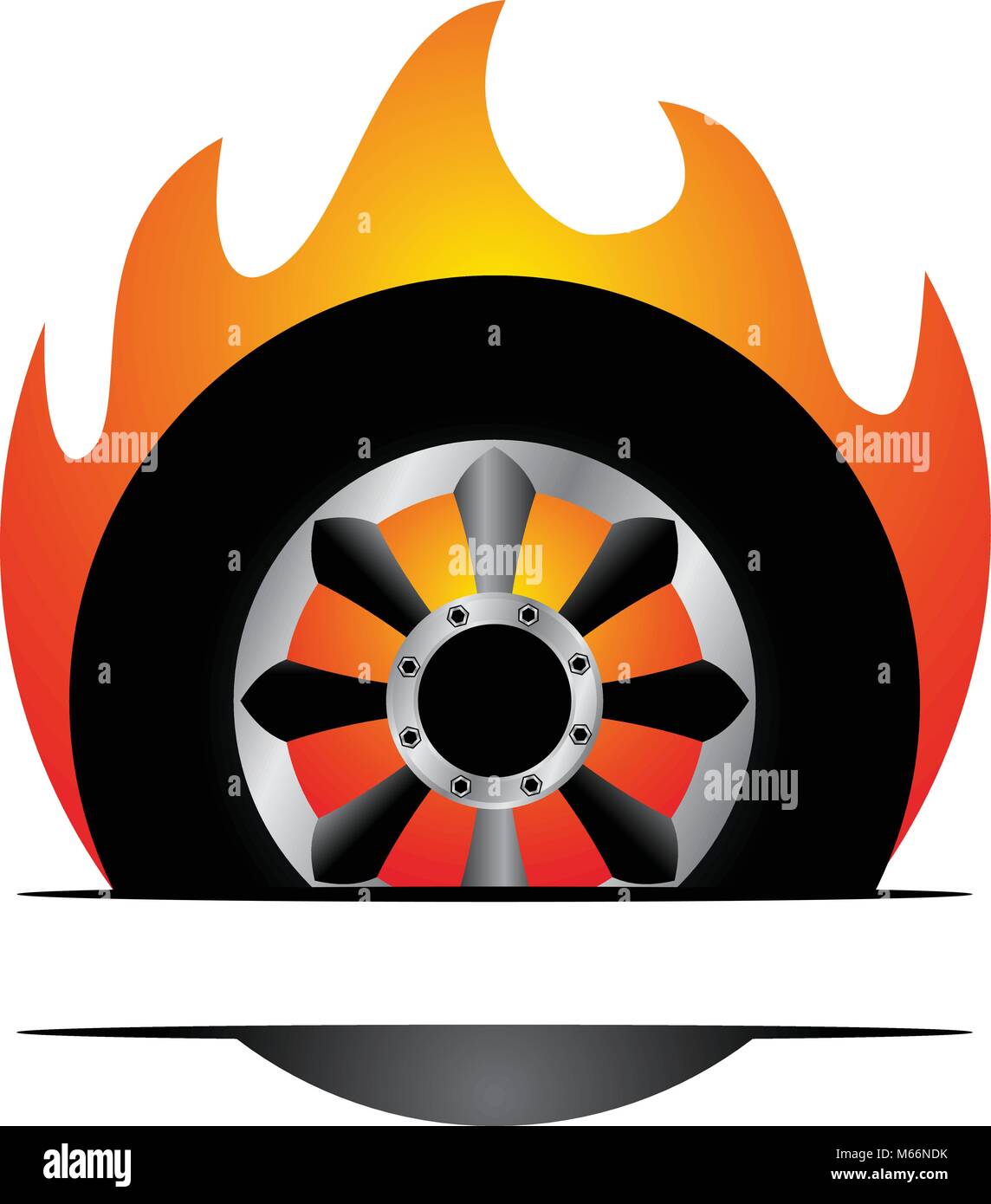 Flame tire hi-res stock photography and images - Alamy