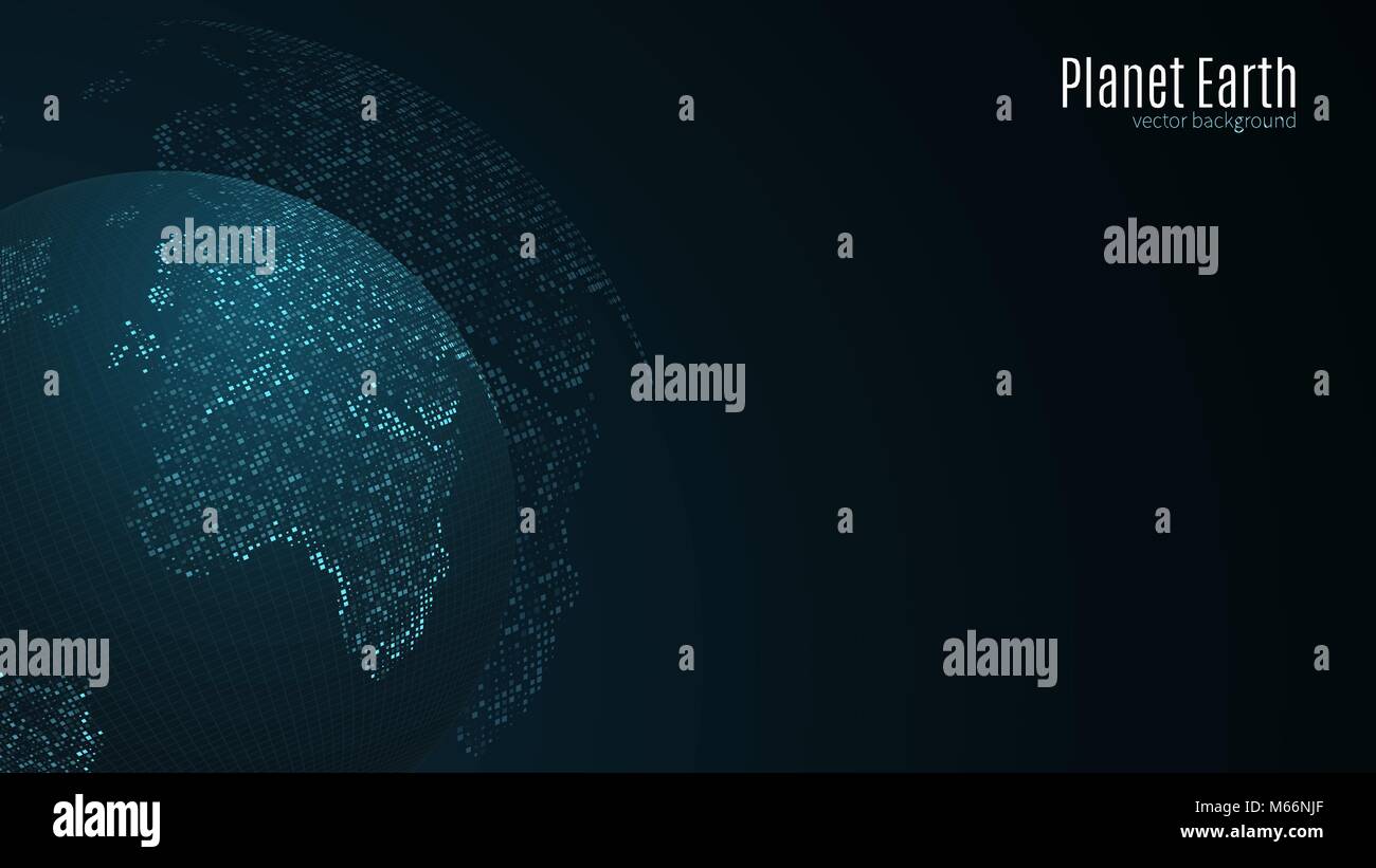 Surface of earth from space vectors hi-res stock photography and images ...