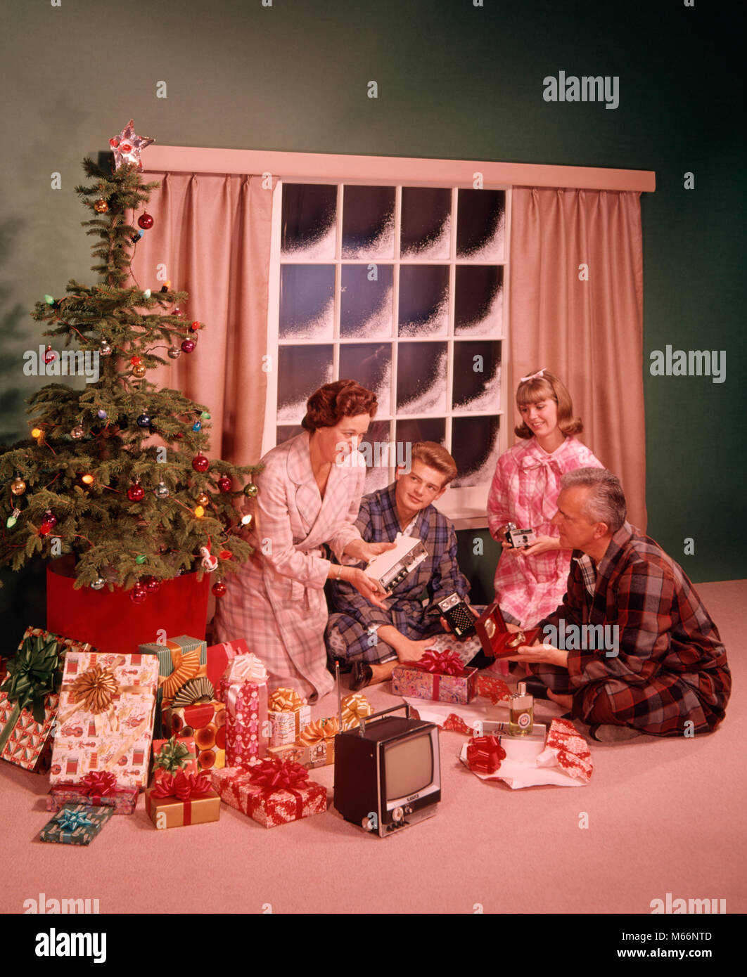 1960s Family Christmas Card