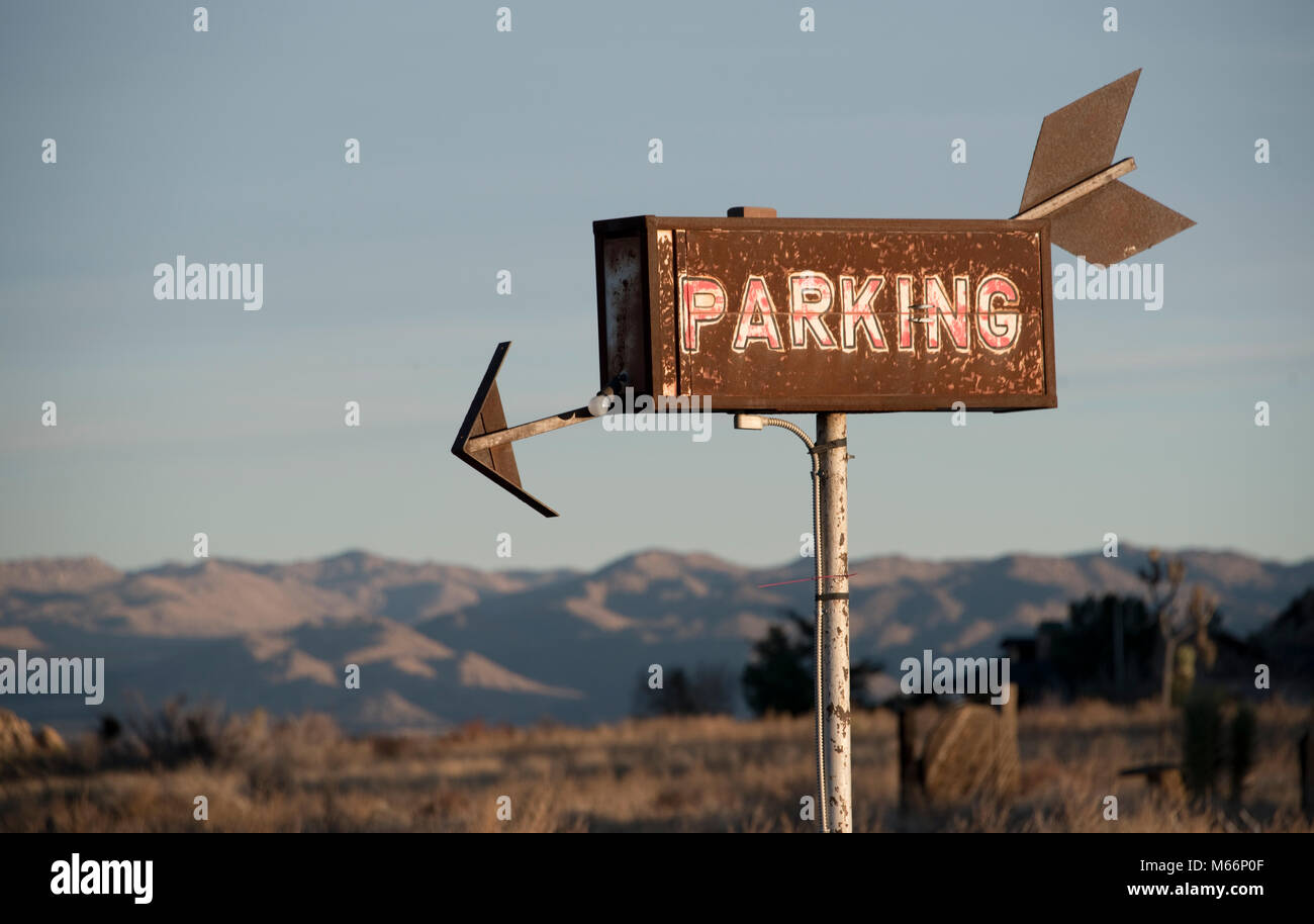 Rustic park signs hi-res stock photography and images - Alamy