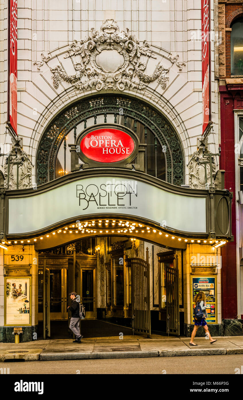 Boston opera house hi-res stock photography and images - Alamy