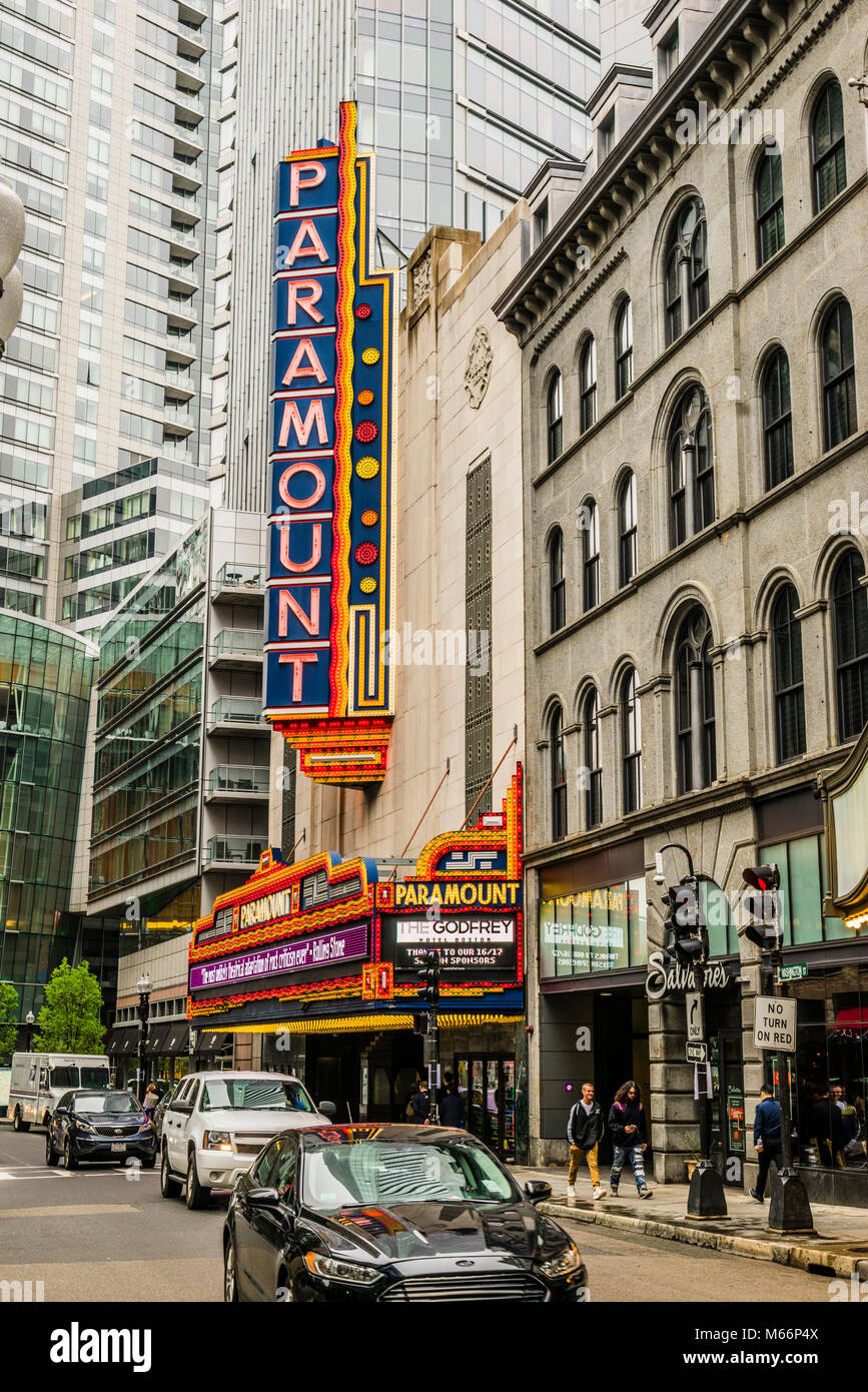 Boston paramount hi-res stock photography and images - Alamy