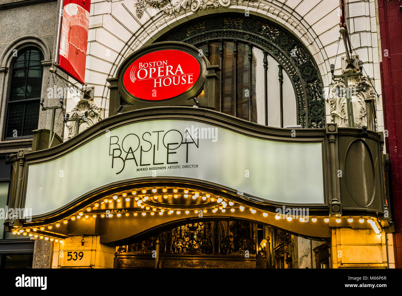 Boston Opera House Boston, Massachusetts, USA Stock Photo - Alamy
